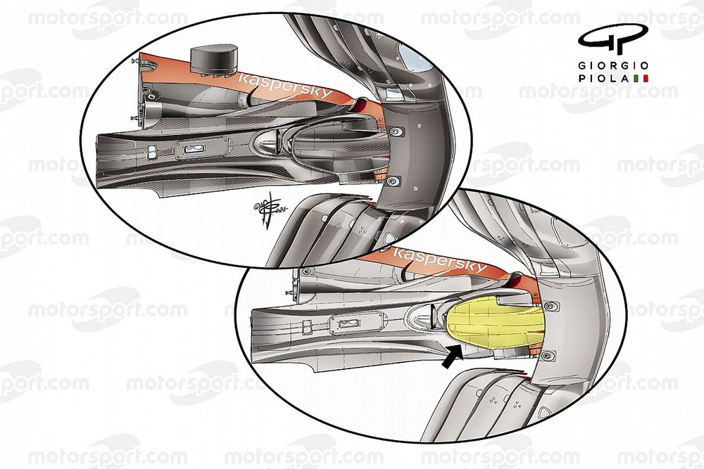 How Ferrari's new F1 gearbox casing helped boost its aero