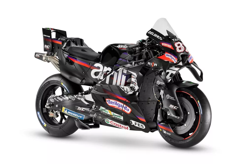 Aprilia reveals 2026 MotoGP bike for Marco Bezzecchi and Jorge Martin
