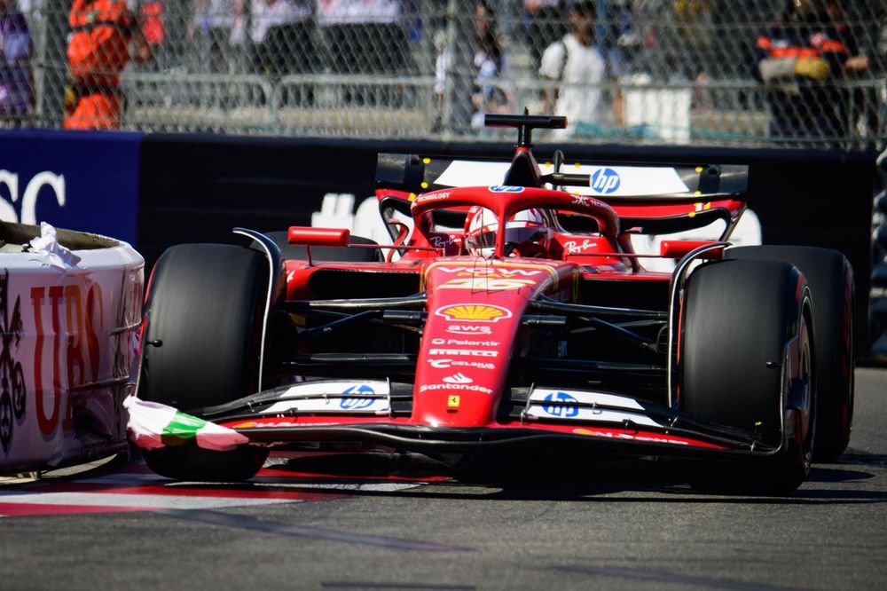 F1 | Ferrari: per il banner sull'ala di Leclerc persi 0"8 in Q1
