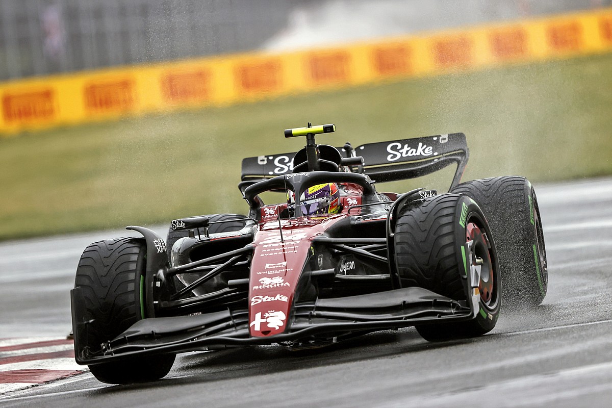 VIDEO: Vroeg in Q1 F1 Canada rode vlag na problemen voor Zhou