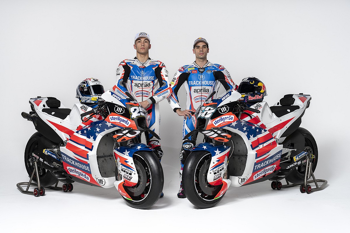 Trackhouse dévoile les couleurs de ses Aprilia avant ses débuts