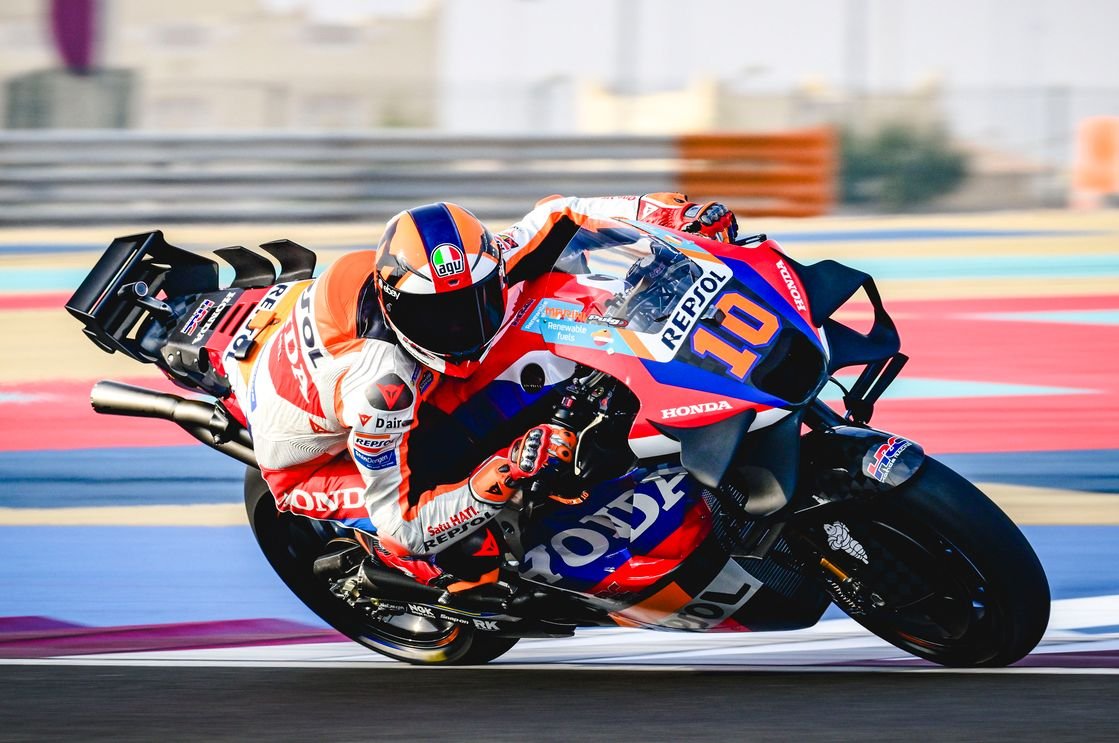 Marini n'a pas les mêmes soucis que Zarco sur la Honda