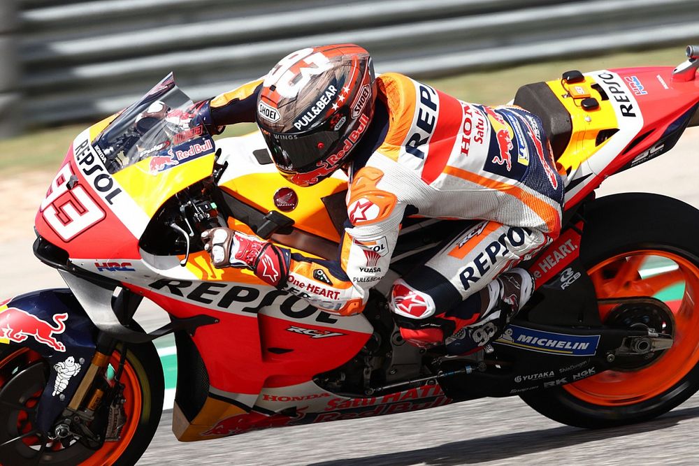 Marc Marquez labels COTA MotoGP practice pace “strange”