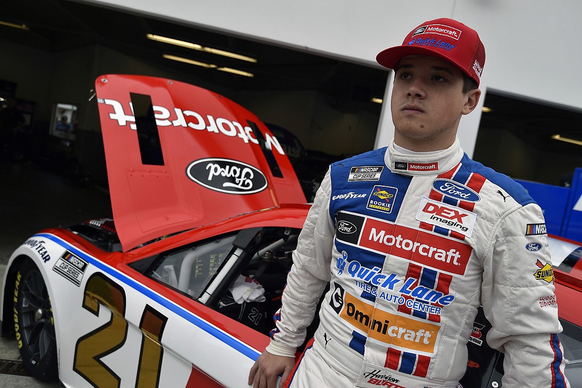 Ford rookie Harrison Burton leads final Daytona 500 practice