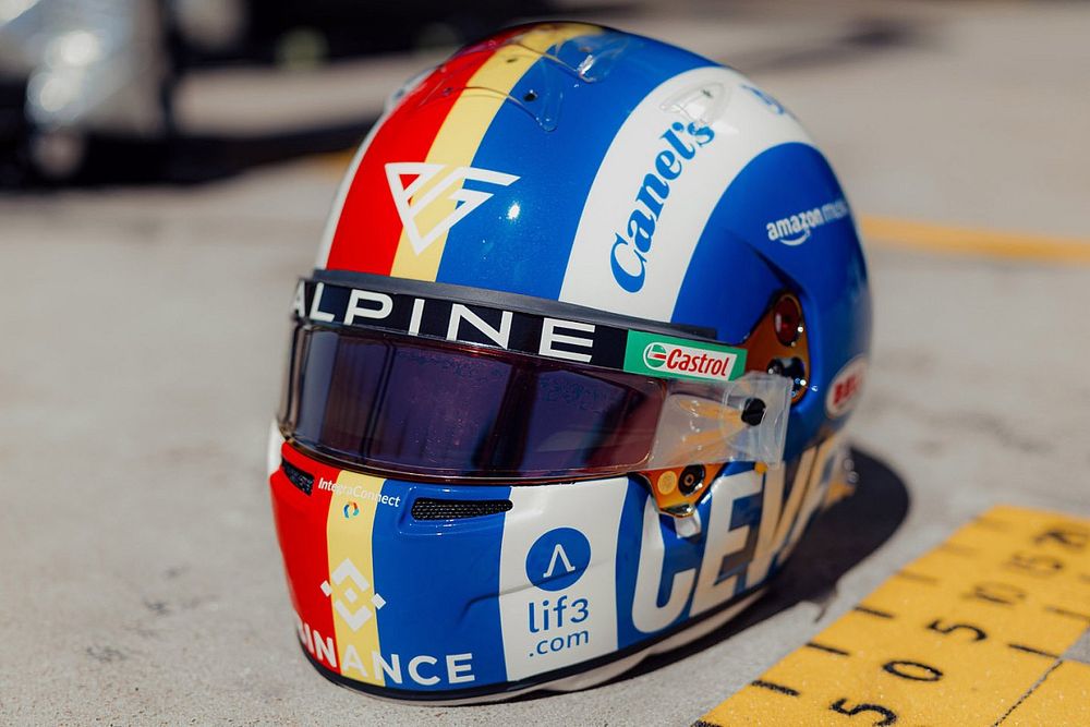Pierre Gasly dévoile un casque hommage à François Cevert