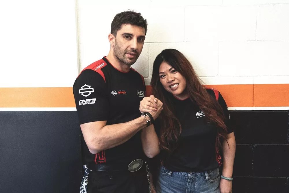 Andrea Iannone returns to MotoGP paddock in Harley-Davidson support series