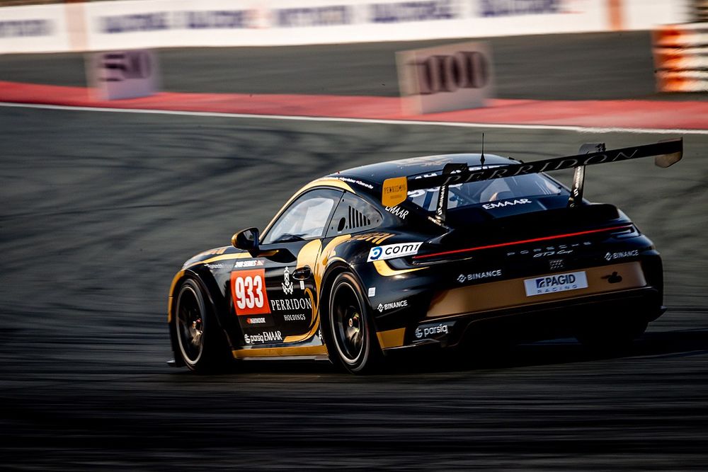 Jos Verstappen in actie in Porsche Sprint Challenge Benelux