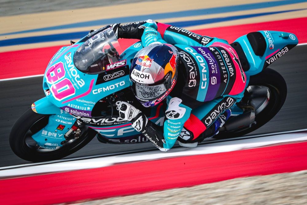 Moto3 Qatar: David Alonso tira de inteligencia para ganar a Holgado