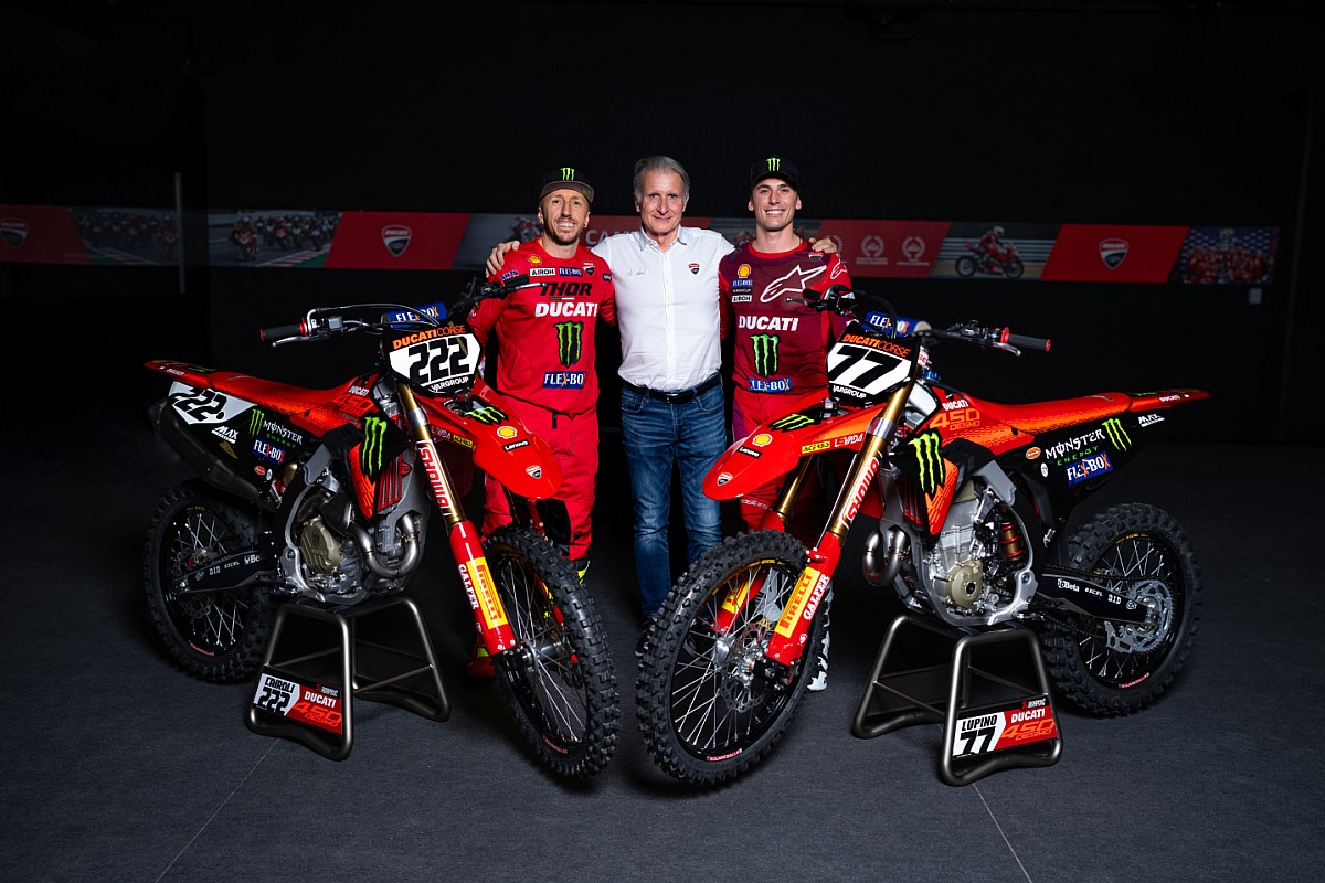 Cross | Ducati: presentata la Desmo450 MX e il team Factory