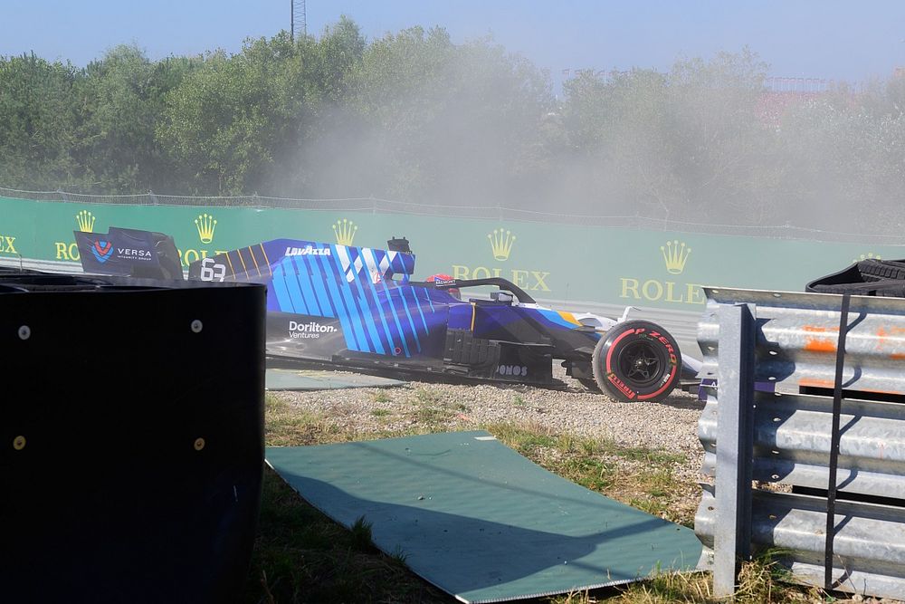 F1: George Russell Crash di Q2 Bukan karena Faktor Angin