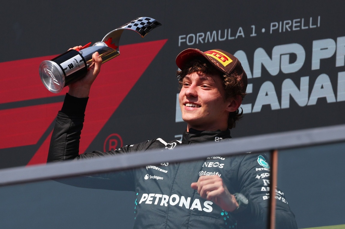 安东内利承认加拿大的领奖台让他“如释重负” - Formula 1 新闻 - motorsport.com中文网