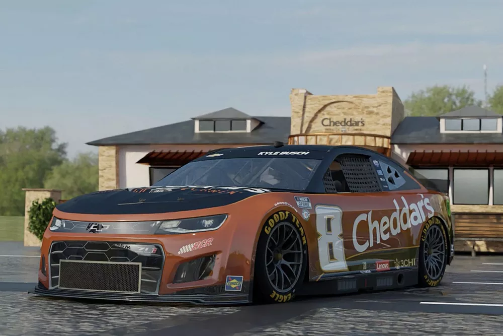 RCR unveils new-look No. 8 Chevrolet for Kyle Busch