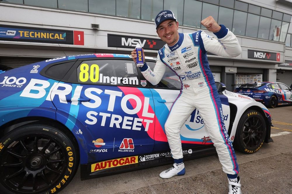 BTCC Donington: Ingram takes first pole of 2024