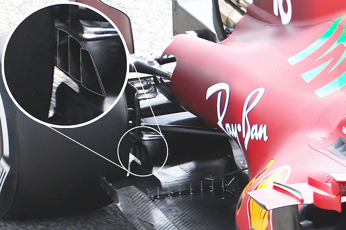 Ferrari opts for radical F1 diffuser fin solution