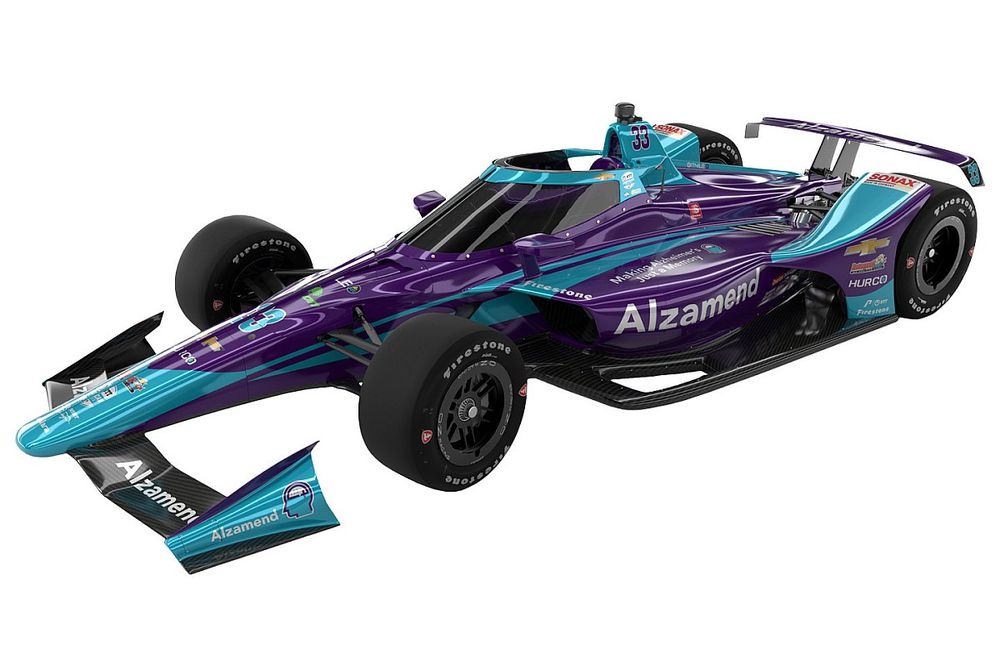 Carpenter reveals Indy 500 entry with Alzamend livery