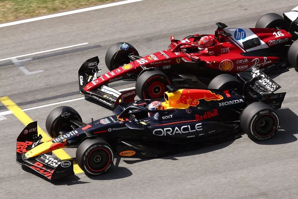 F1 Spanish GP: Charles Leclerc–Max Verstappen incident results in no ...