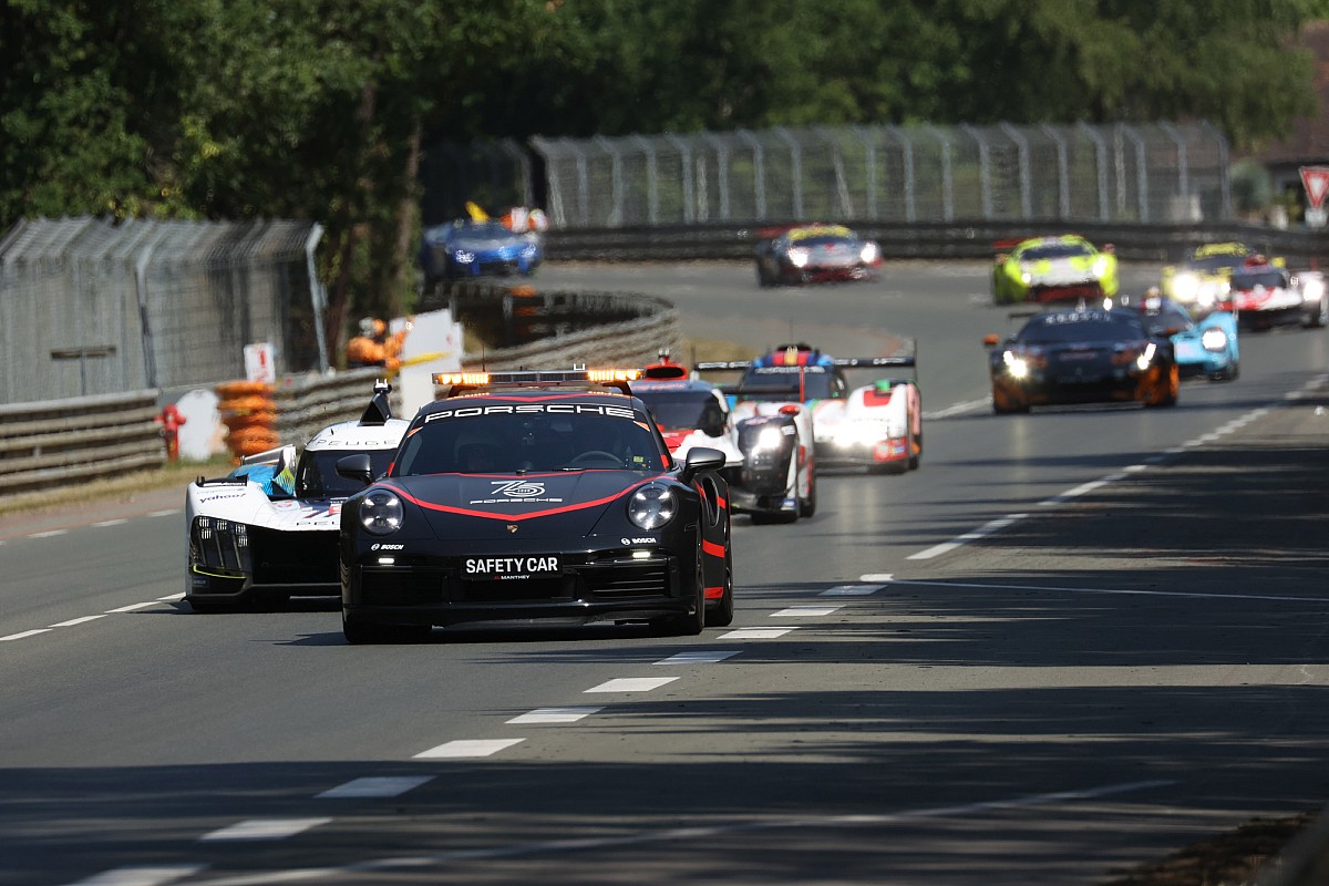Así funciona y es el proceso de Safety Car en las 24 Horas de Le Mans 2024