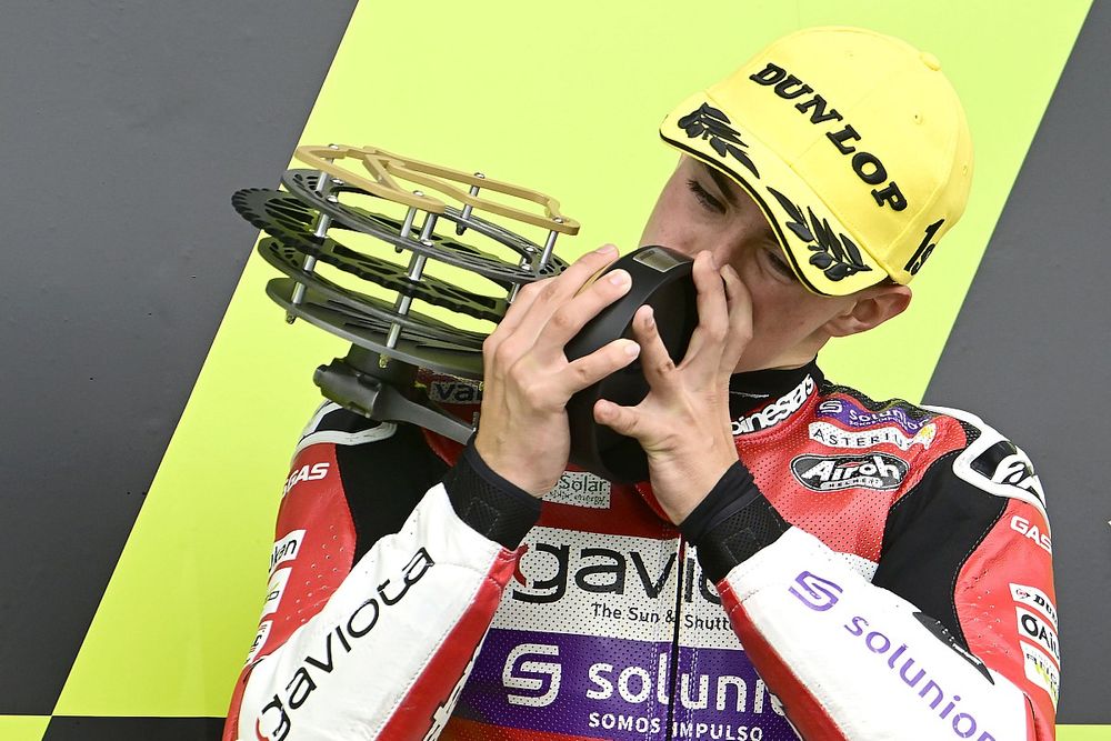 David Alonso logra la primera victoria colombiana en Moto3