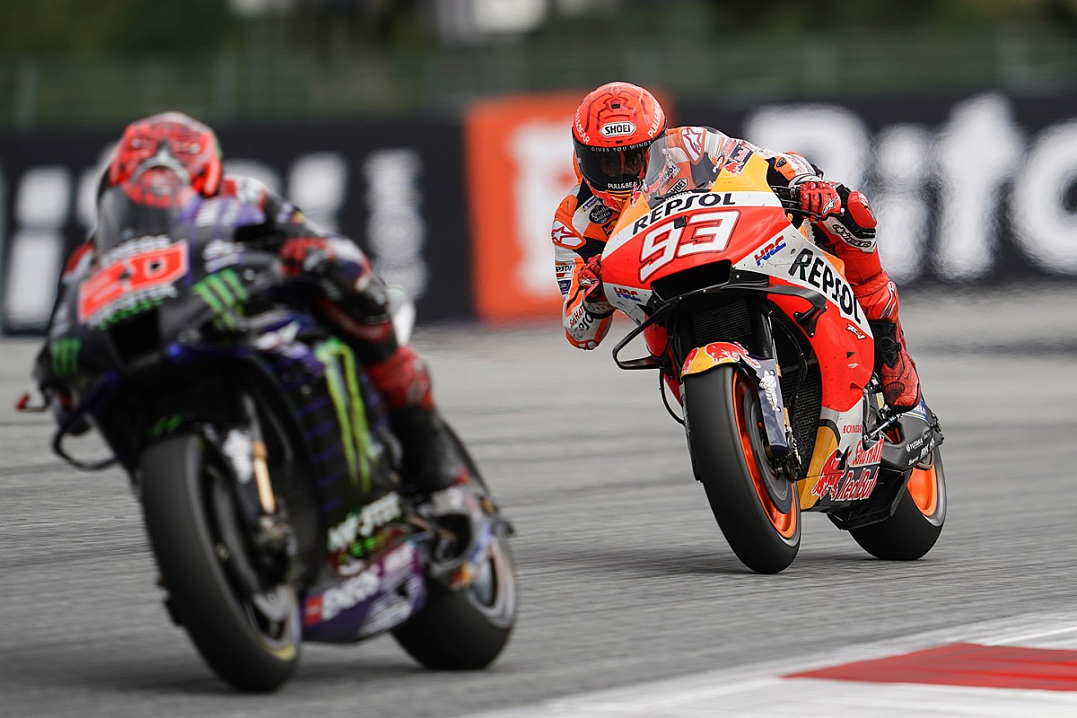 Márquez : "Le Marc d'avant la blessure se battrait pour le titre"