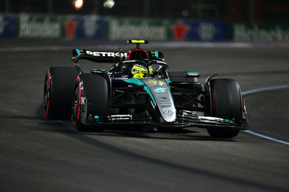 Wolff con sabor "agridulce" tras la pole en Las Vegas por Hamilton