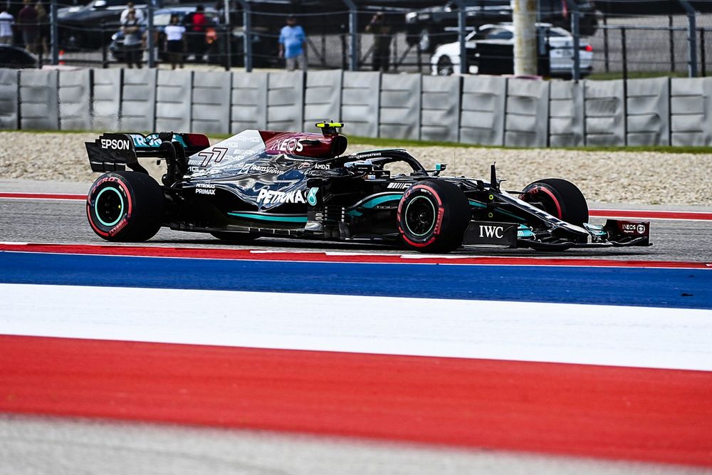 F1 Grand Prix practice results: Bottas, Perez fastest in Austin