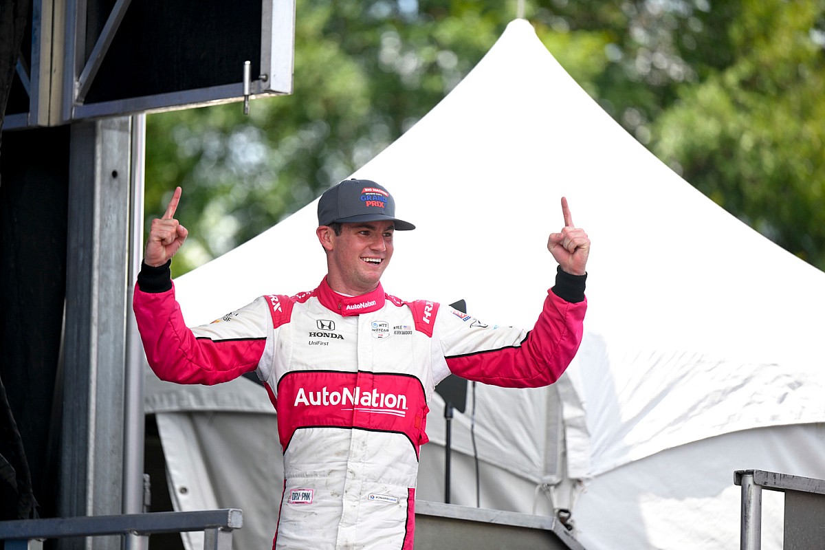 IndyCar race winner Kirkwood signs extension with Andretti Global ...