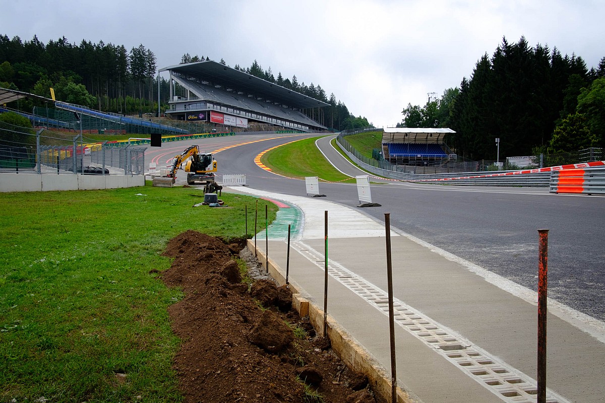 Spa ve Eau Rouge, yenilenmelerine rağmen karakteristiklerini koruyorlar