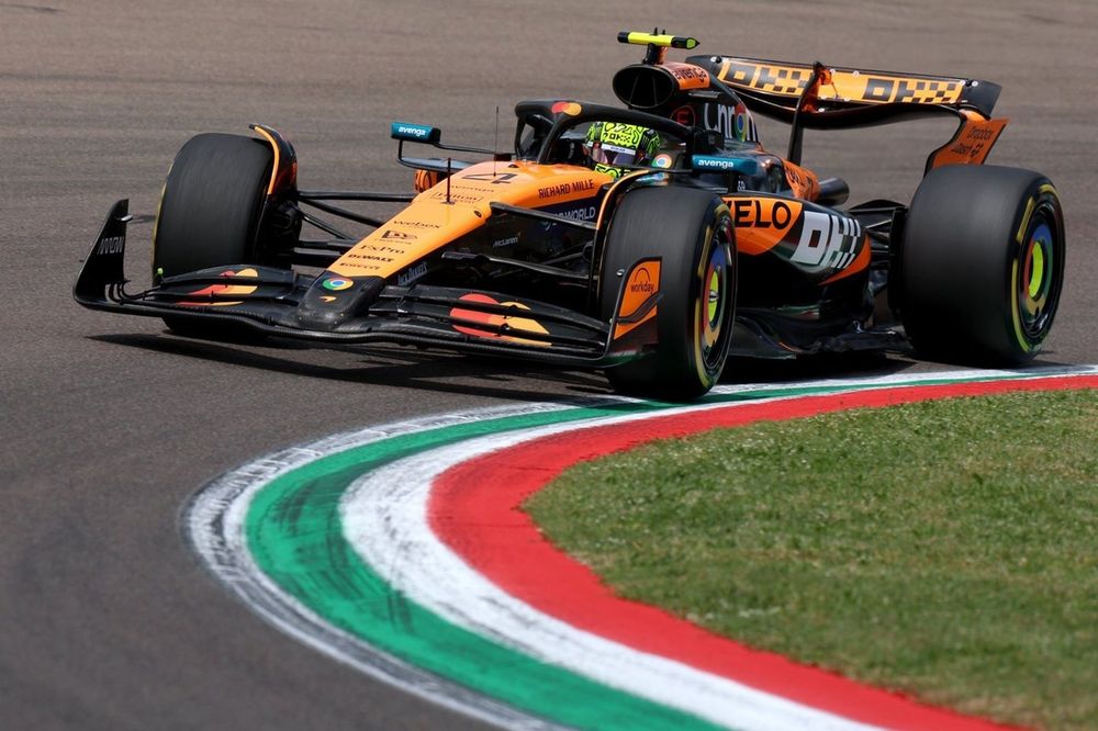 Norris lidera la FP3 de Imola F1 y Colapinto es 18º