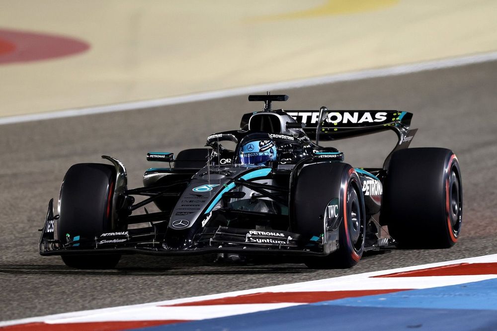 Mercedes' Russell and Antonelli get penalty for Bahrain pit incident