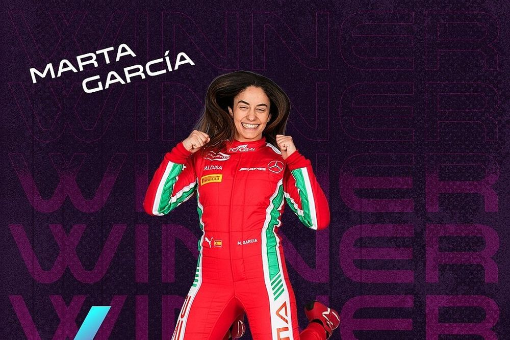 Marta García brilla y gana dos carreras en la nueva F1 Academy 2023
