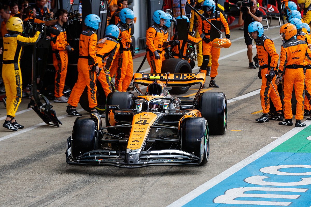 McLaren explica la elección de gomas duras para Norris en Silverstone