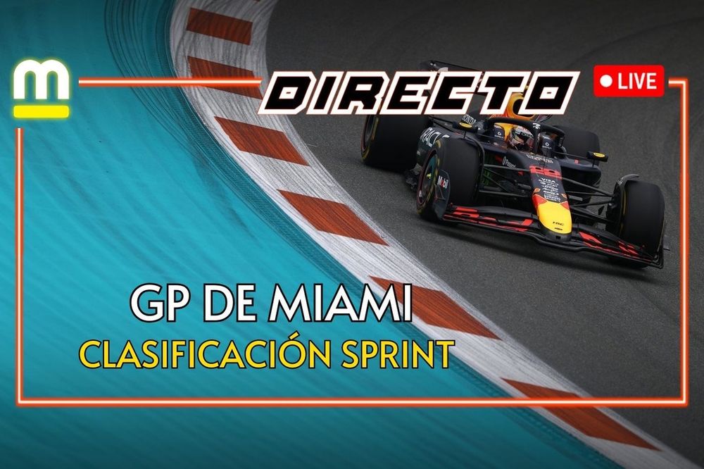 Así te contamos la clasificación al sprint del viernes en Miami | Live ...