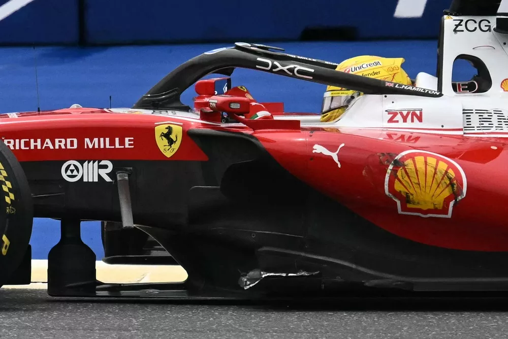 Hamilton: "El toque con Colapinto me hizo perder medio segundo"