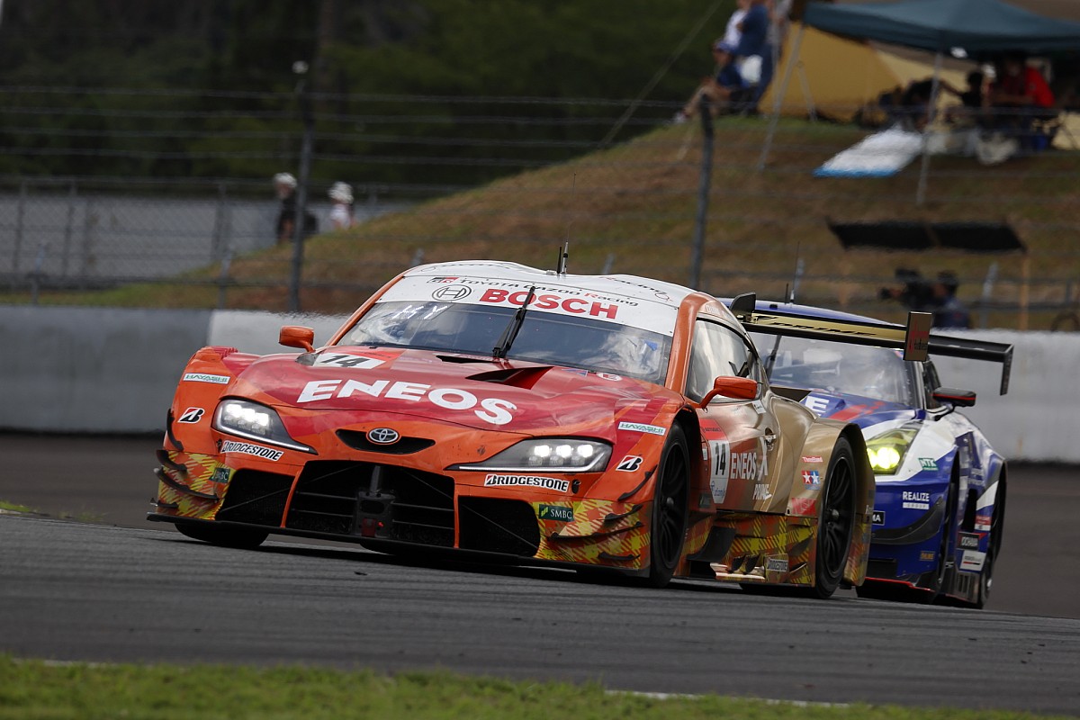 【スーパーGT】14号車ENEOSの山下健太、Zの速さに危機感。GRスープラは「改善しないともう1、2年厳しいシーズンになるかも」