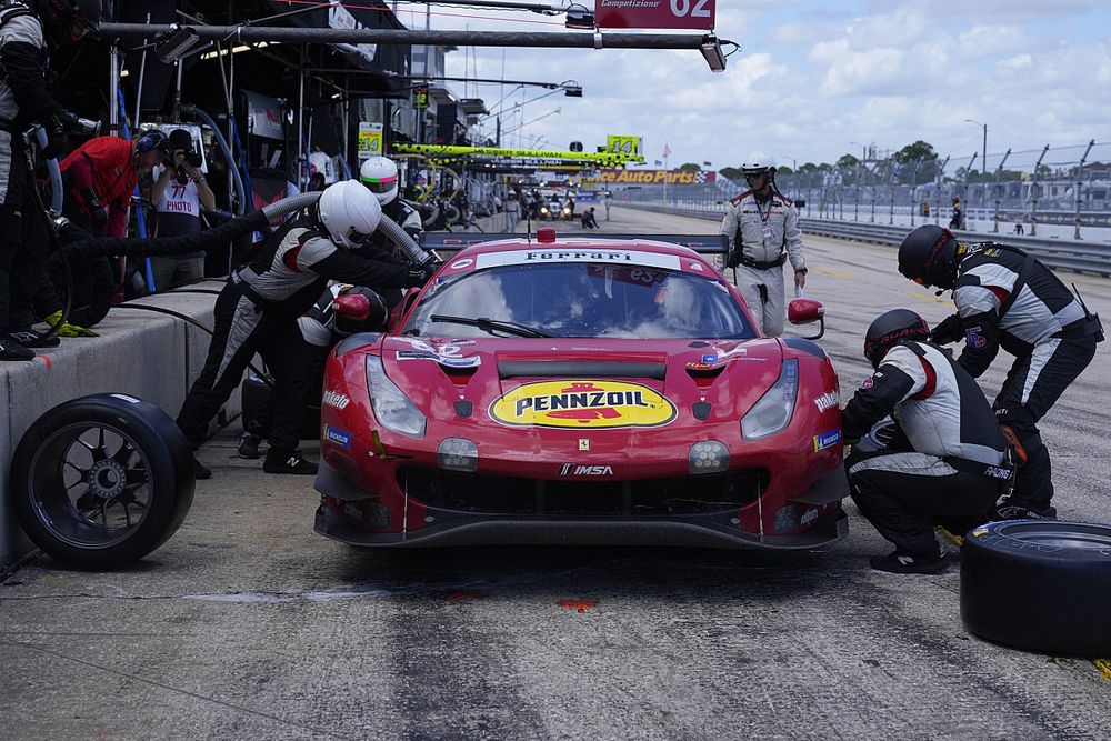 Risi Competizione Ferrari had winning Sebring IMSA potential