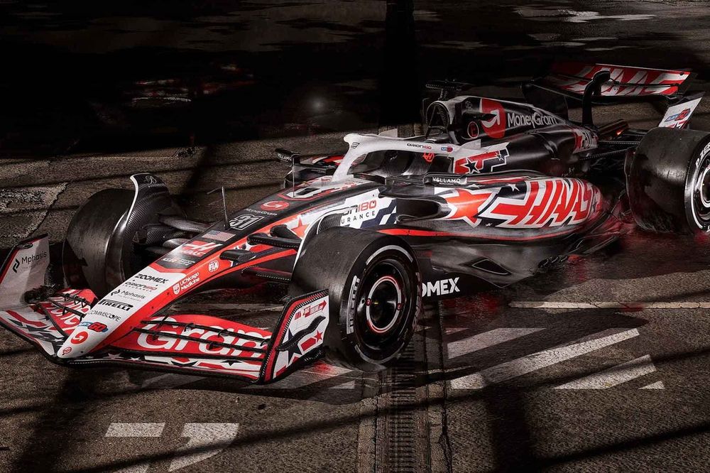 Haas F1 unveils United States GP livery with nod to American roots