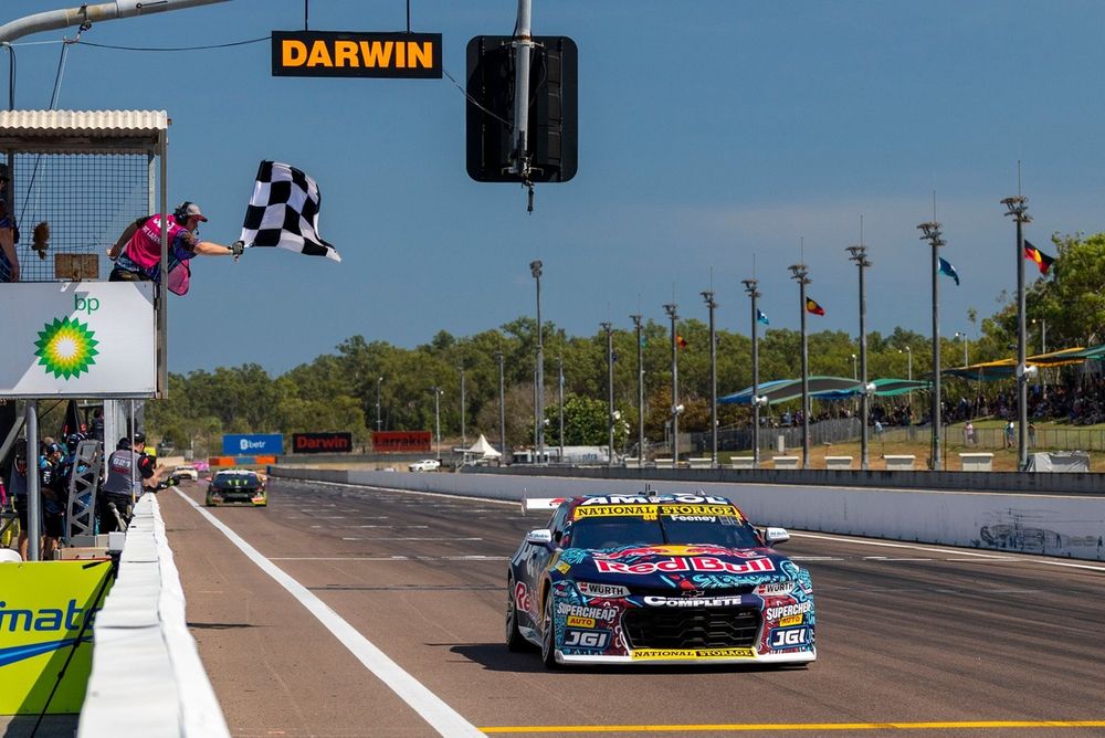 Supercars Darwin: Feeney perfect with victory in both Saturday races