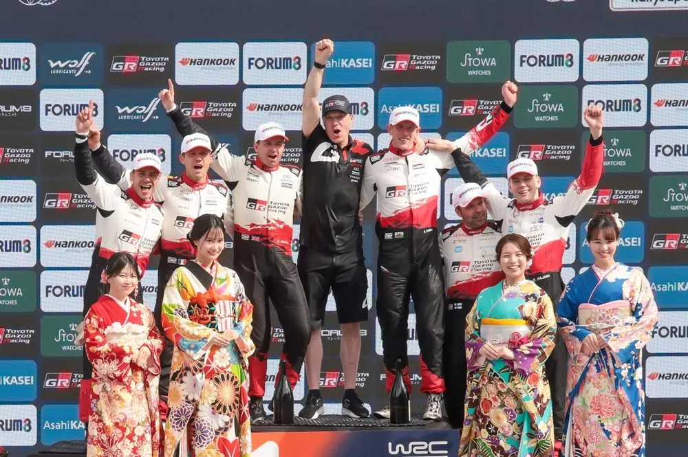 WRC Japan: Elfyn Evans claims second win of 2026 to increase ...