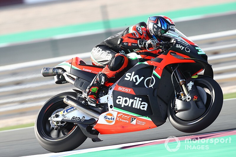 Aprilia: Correr com as motos de 2020 em 2021 "não seria loucura"