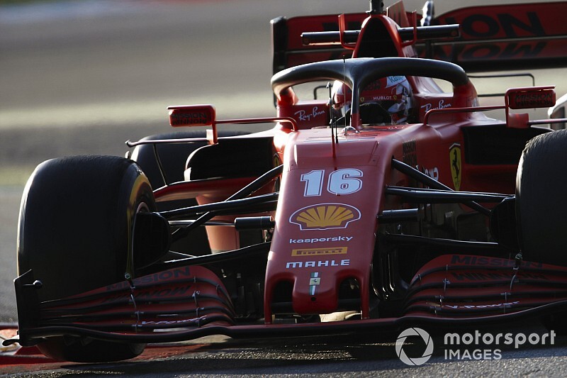 Leclerc: nueva Ferrari tiene mayor flexibilidad de puesta a punto
