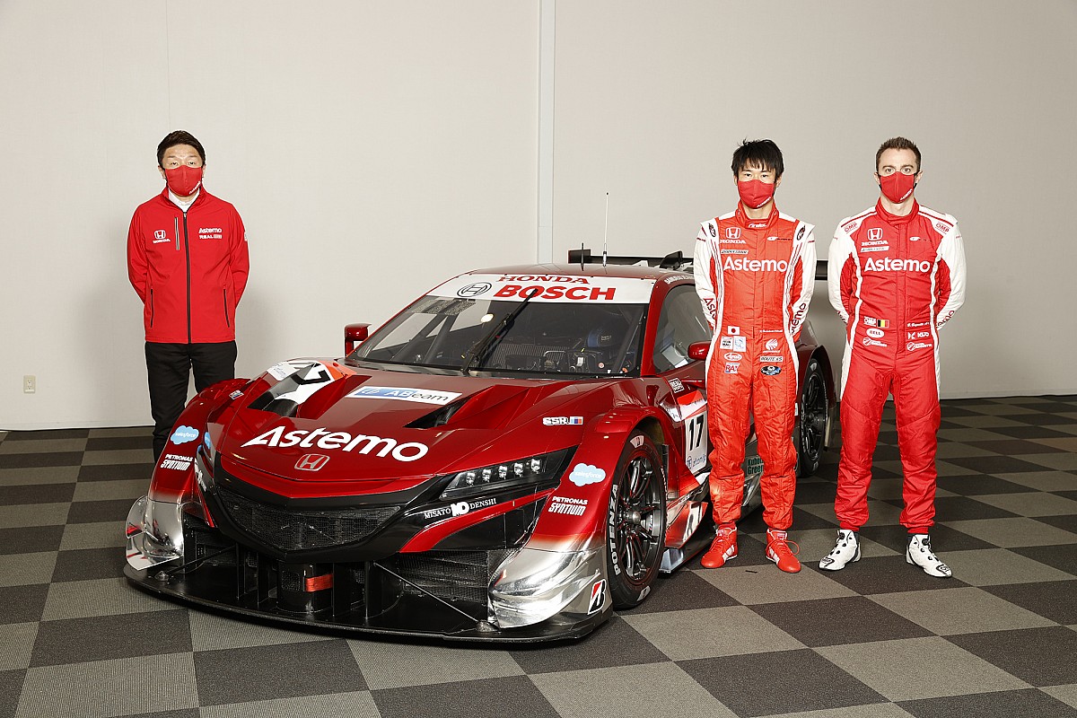 Astemo REAL RACINGが体制発表。イメージ一新した真紅のマシンで昨年の雪辱果たせるか