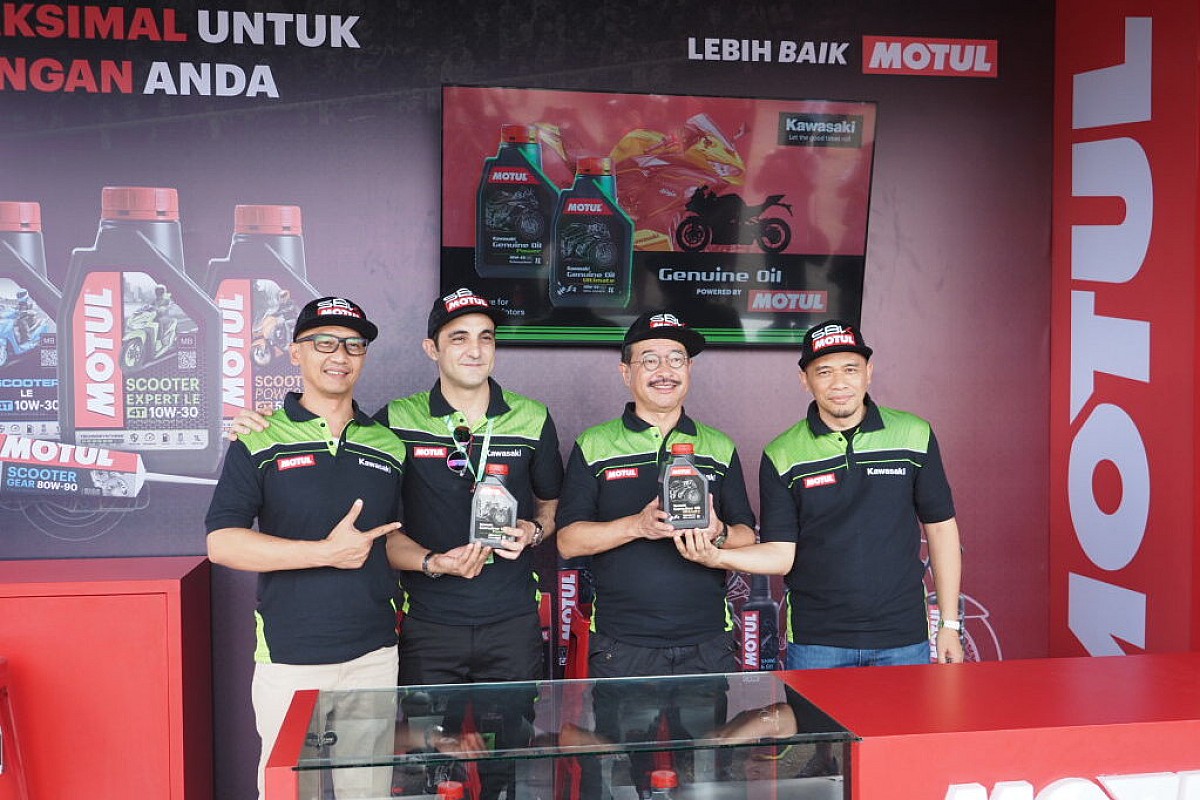 Motul Luncurkan Produk Baru Kawasaki Genuine Oil di WSBK