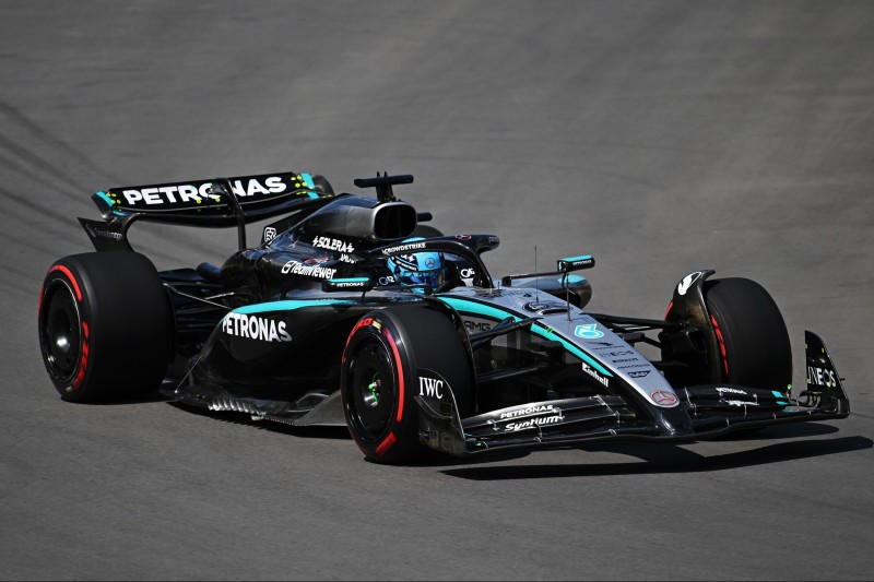 George Russell: Endlich ist Mercedes mal ganz oben in der Zeitenliste!