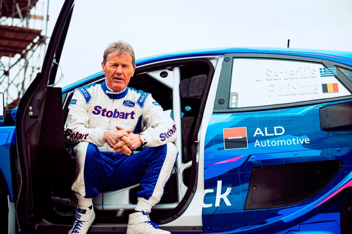 M-Sport boss Malcolm Wilson drives WRC Rally1 Ford Puma