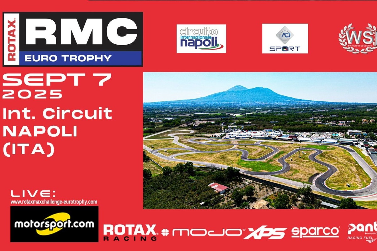 Sarno set to host the 2025 Rotax Max Challenge Euro Trophy Finale