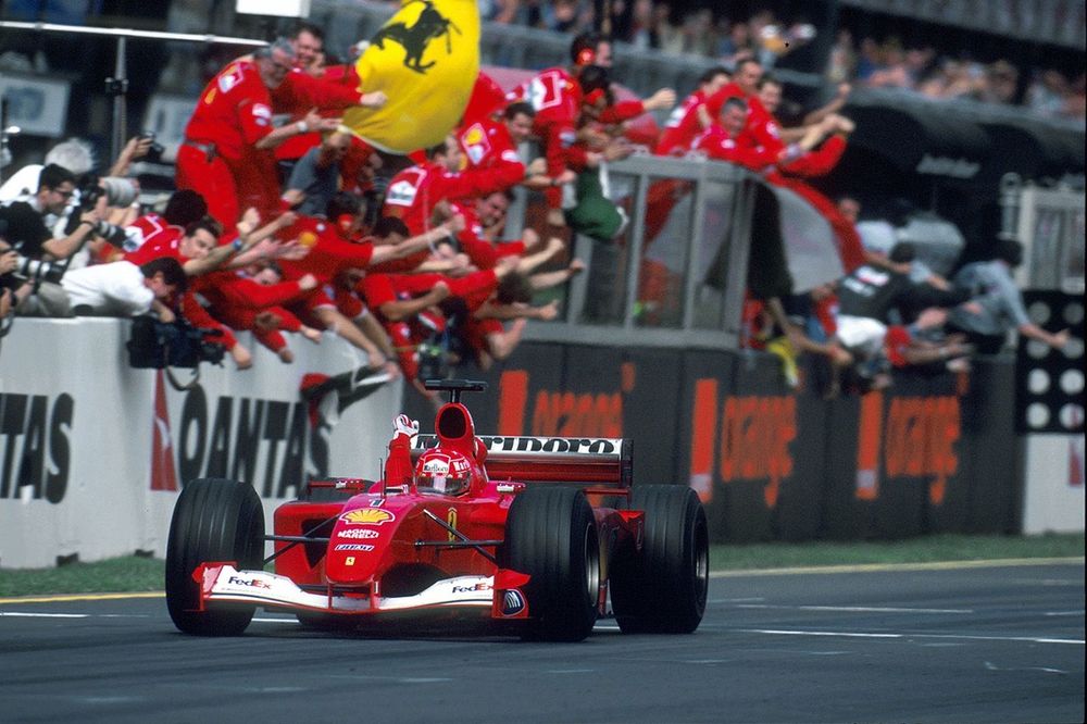Michael Schumacher's legendary Ferrari F2001 sells for €15.9 million at ...