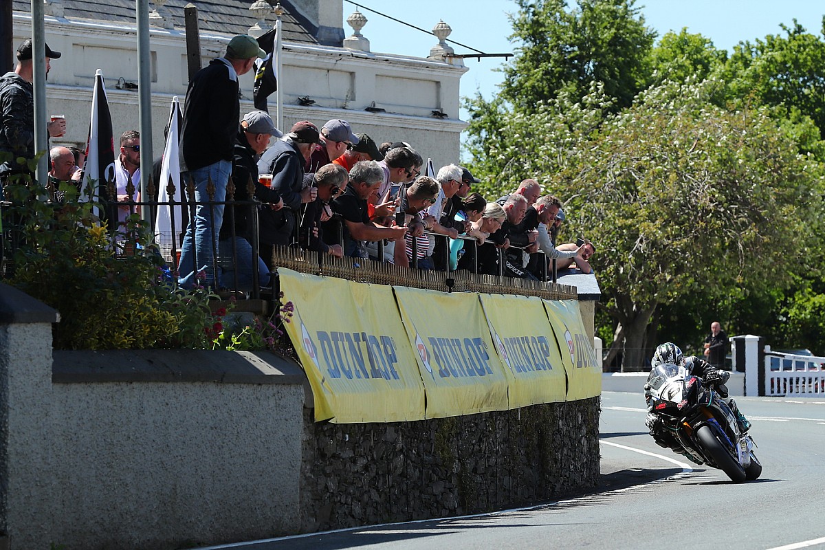 Isle of Man TT 2023: Dunlop tops all solo classes as practice begins ...