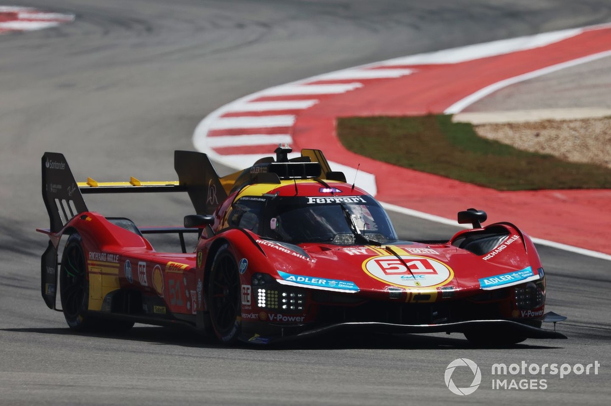 Ferrari logra una sorprendente pole en Austin para las 6 Horas