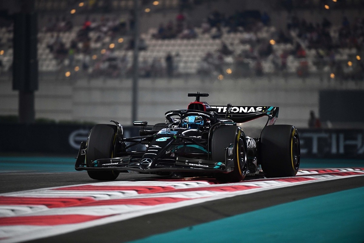 F1: Russell lidera treino livre 3 'morno' em Abu Dhabi