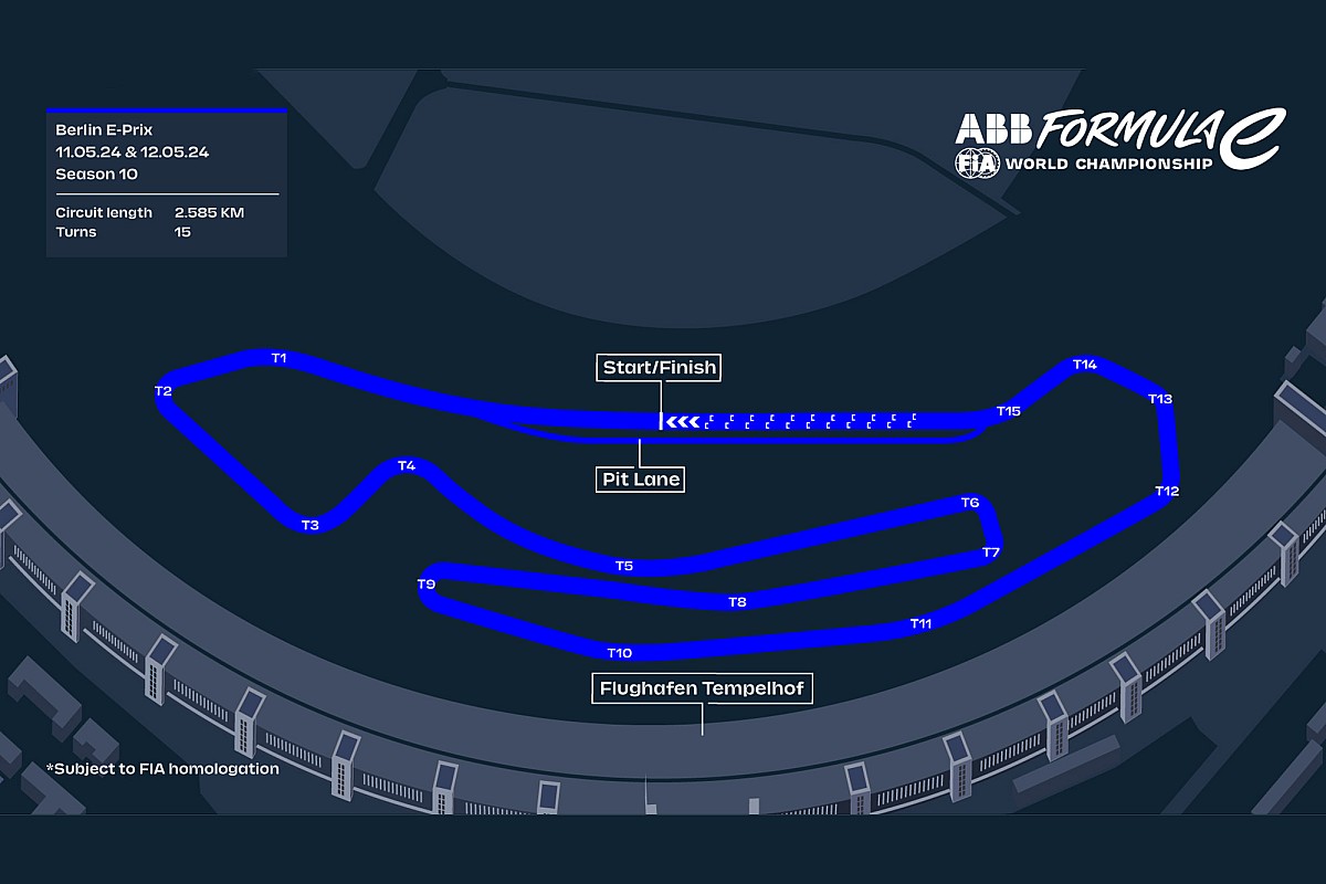Formula E unveils new Berlin E-Prix circuit layout - Motorsport Ace